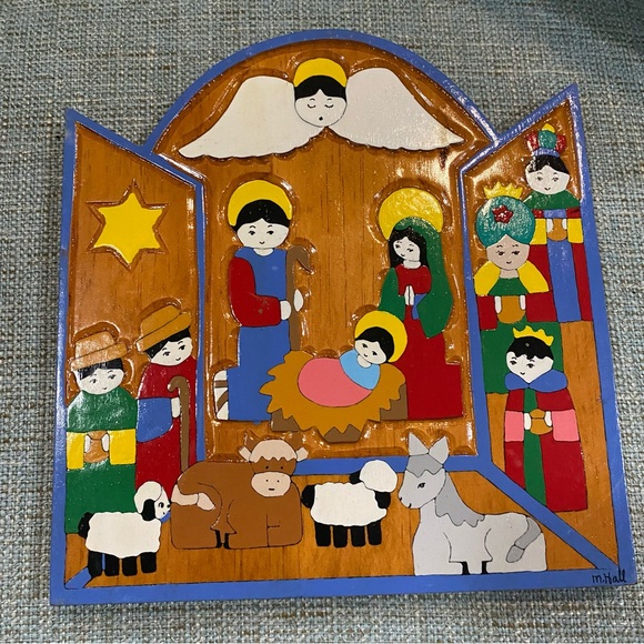 Art | Wood Nativity Wall Art | Poshmark